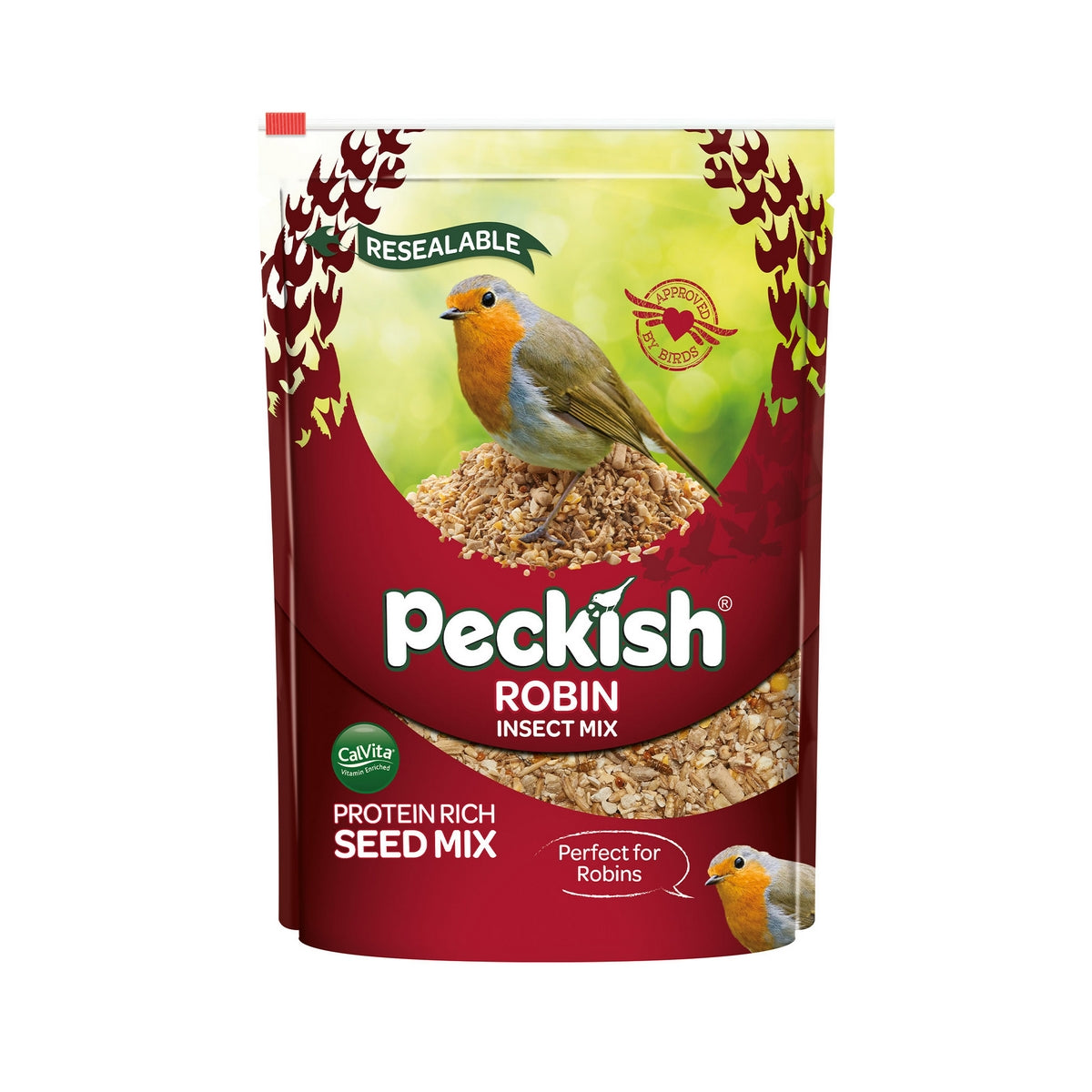 Robin Bird Feed Seed Insect Mix By Peckish - 1kg – Lathams of Potter ...