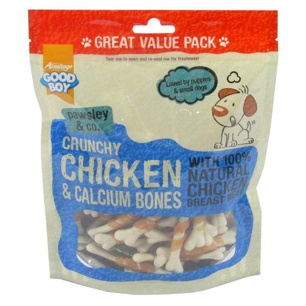 Good Boy Crunchy Chicken & Calcium Bones Jumbo Pack 350g – Lathams of ...