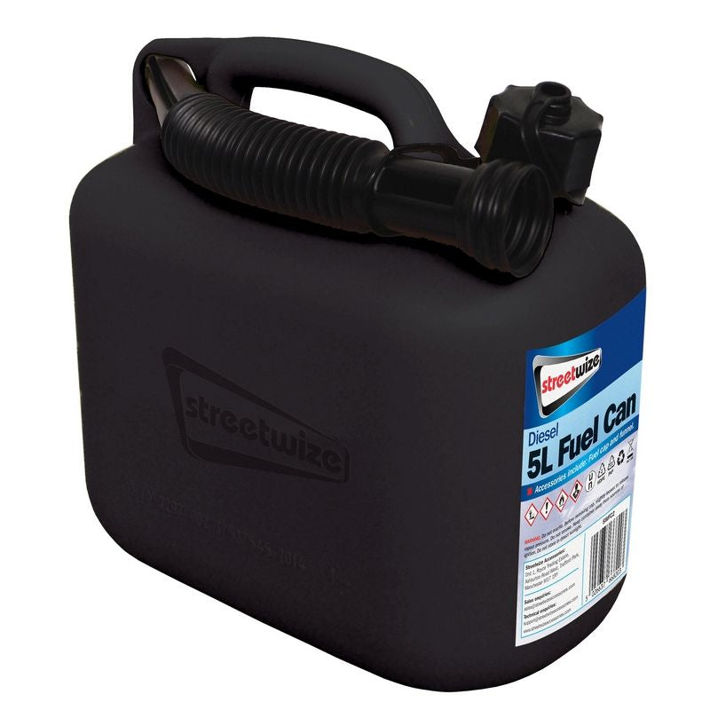 5L Black Fuel Can for Diesel – Lathams of Potter Heigham