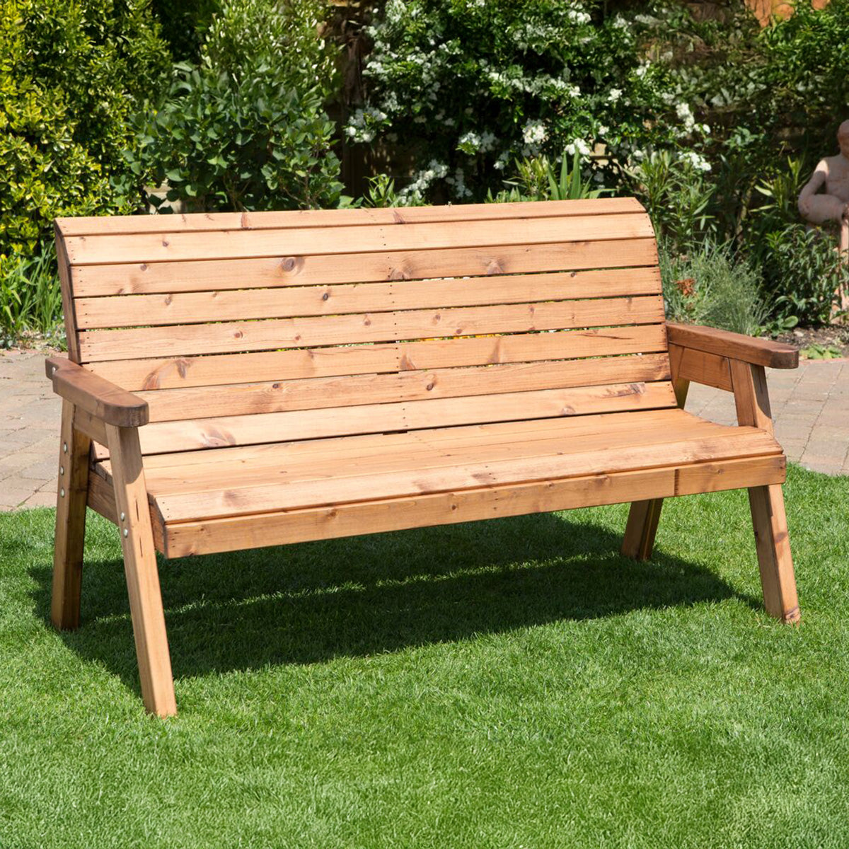 Winchester Garden Bench by Charles Taylor 3 Seats 170cm - Flatpacked ...